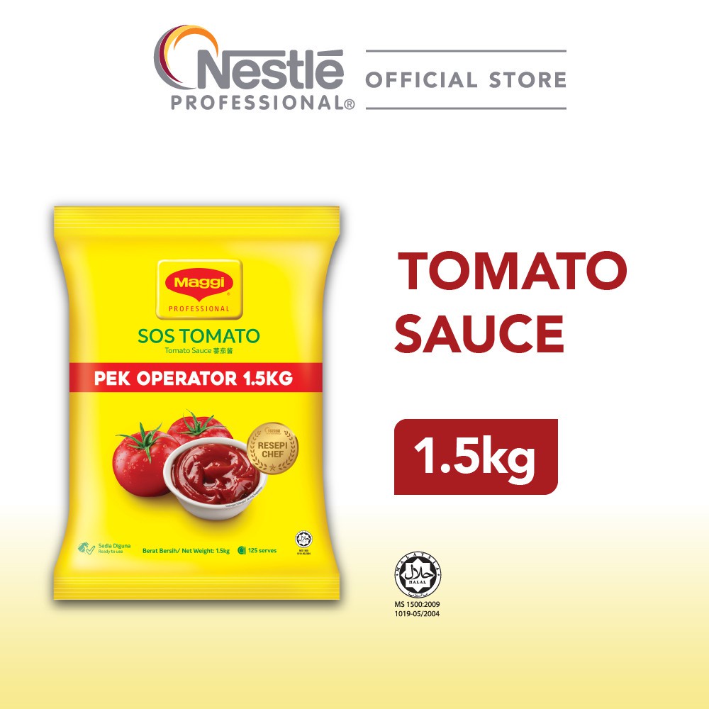 MAGGI Tomato Sauce Ketchup Sos Tomato - 1.5kg | Shopee Malaysia