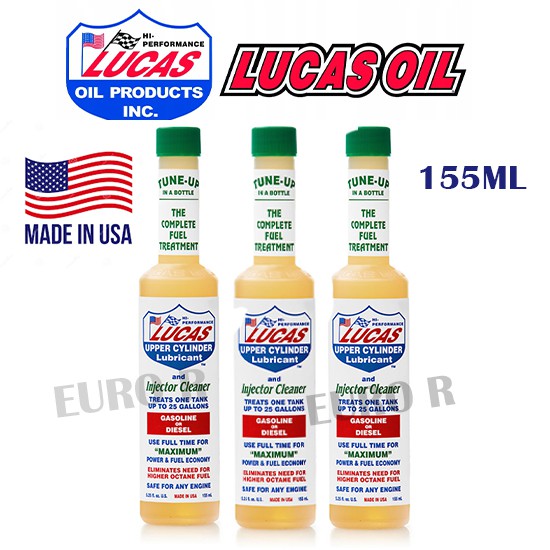 LUCAS INJECTION CLEANER GASOLINE & DIESEL - 155ML | Shopee Malaysia