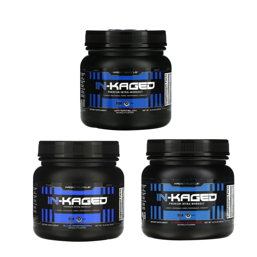 Kaged Muscle IN-KAGED Premium Intra-Workout 310g - Various Flavours ...