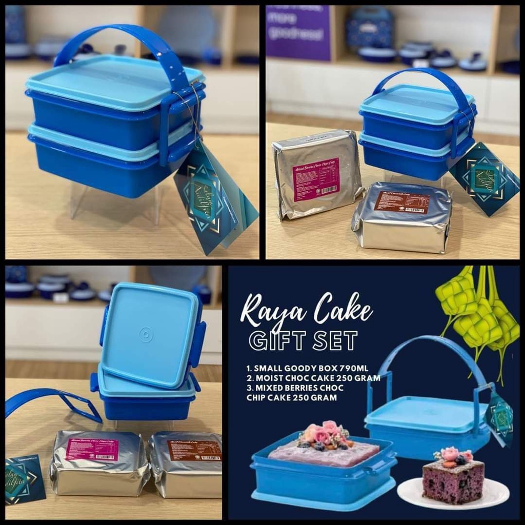 Tupperware Brands:Raya Cake Gift Set 2022. Include Small Goody Box ...