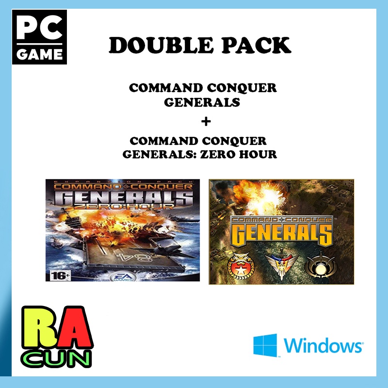 Command & Conquer : Generals + Zero Hour Offline PC Game (Digital ...