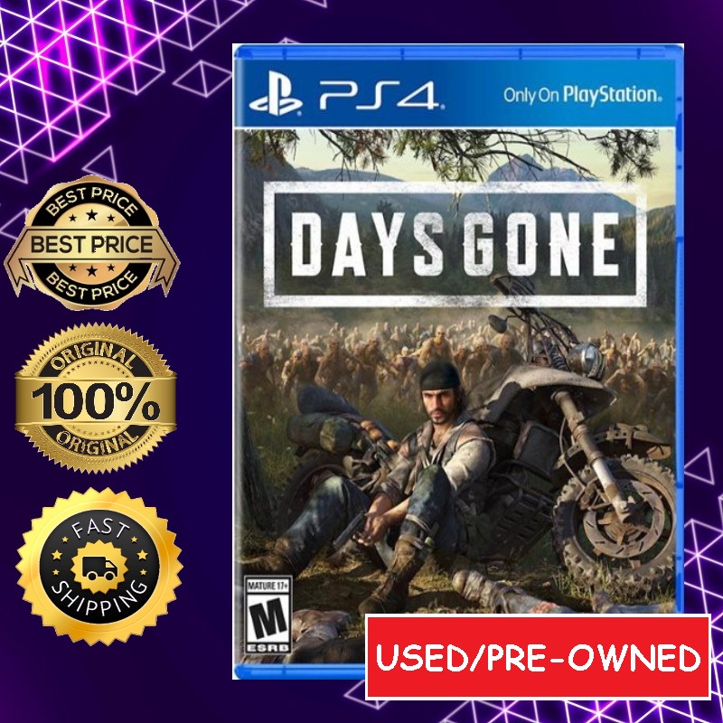 [CHEAPEST / Murah] Used/Pre-owned Days Gone CD Playstation PS4 Games ...