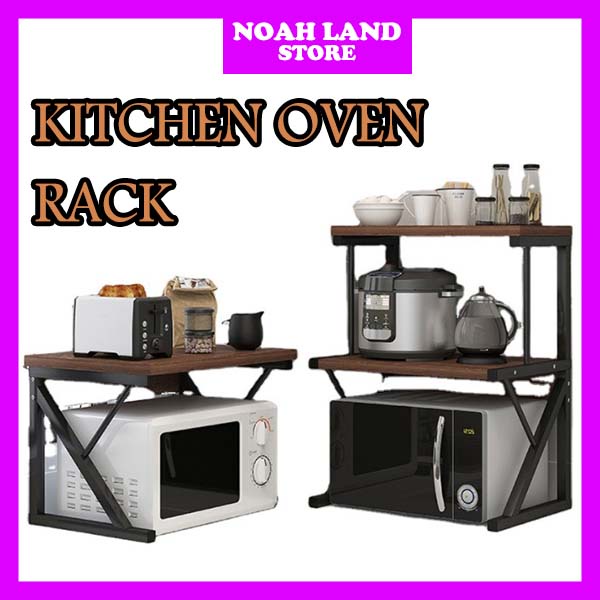 Rak Dapur Rak Oven Rak Mikrowave Serbaguna Microwave Oven Rack Kitchen ...