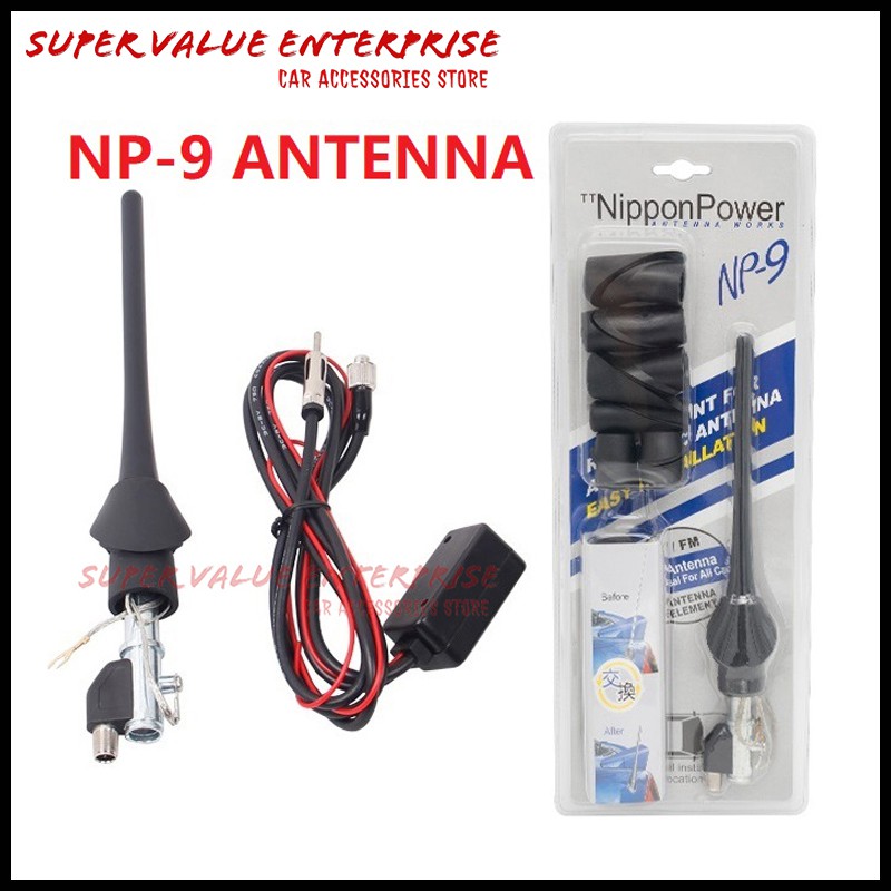 NIPPON POWER NP-9 REPLACEMENT CAR STEREO ANTENNA AM / FM | Shopee Malaysia