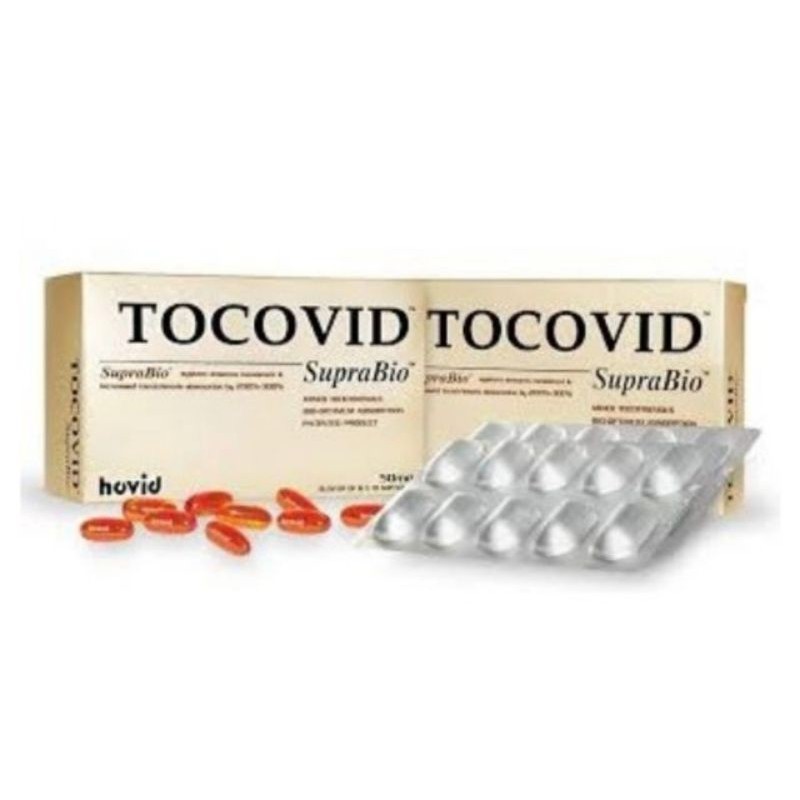 Tocovid Suprabio 50mg Softgel 30's/60's/2x60's w tupperware (Exp:6/2026 ...