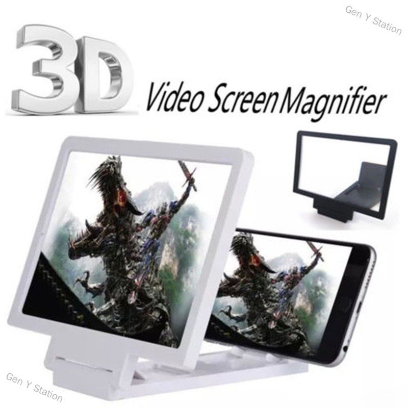 Gen Y Station 3D Foldable Cell Phone Screen Magnifier HD Expander with ...
