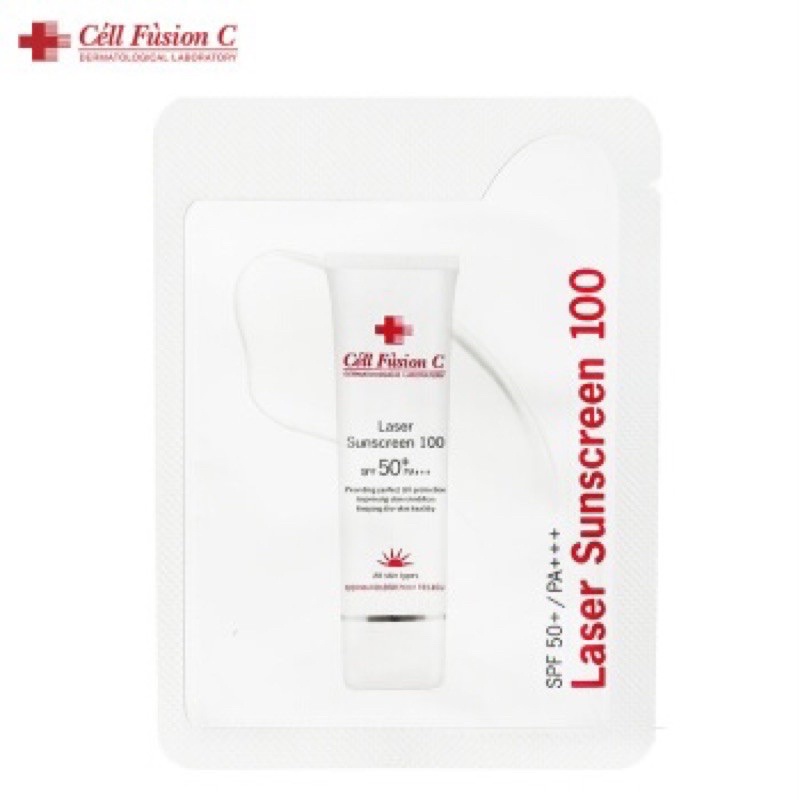 CELL FUSION C:Toning Sunscreen 100 SPF 50+Pa++++(1.5g) | Shopee Malaysia