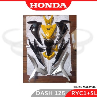 HONDA Dash 125 Fi 2020 V1 Fuel Injection Full Body Cover Set Coverset Color Parts Dash125 Red ...