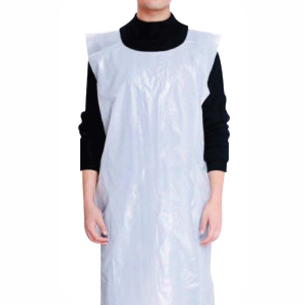 Disposable HDPE Plastic Apron (Free Size) 50pcs/100pcs per pack (READY ...