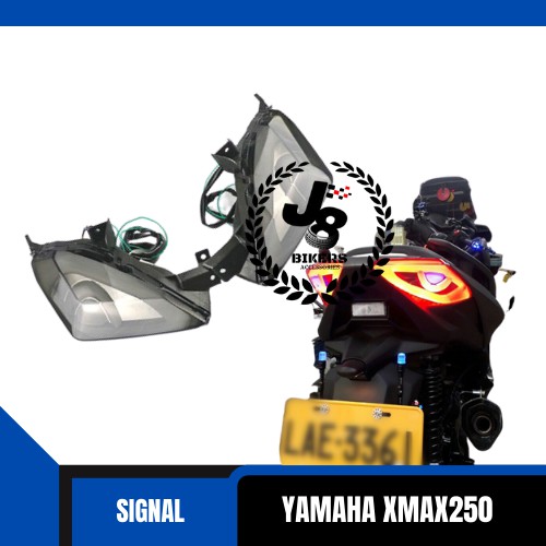 YAMAHA XMAX 250 300 2017 2018 MOTORCYCLE LED SIGNAL TAIL LIGHTS BRAKE ...