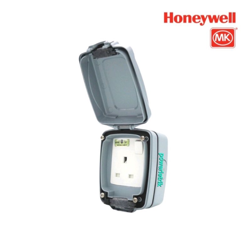 MK 86486 IP66 1GANG 13A WEATHERPROOF SWITCHED SOCKET OUTLET WITH SIRM ...