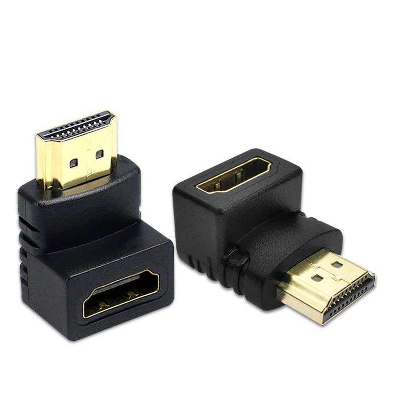 HDMI To HDMI Converter Extender 270 Degree 90 Degree L shaped Corner ...