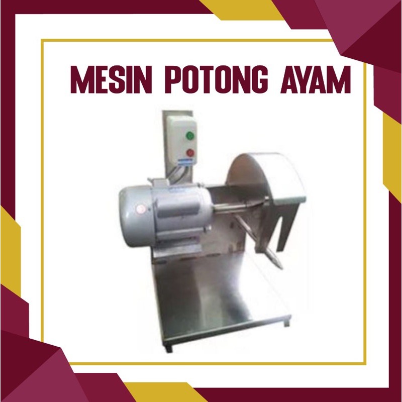 Machine Poultry Cutter (Mesin memotong ayam) | Shopee Malaysia