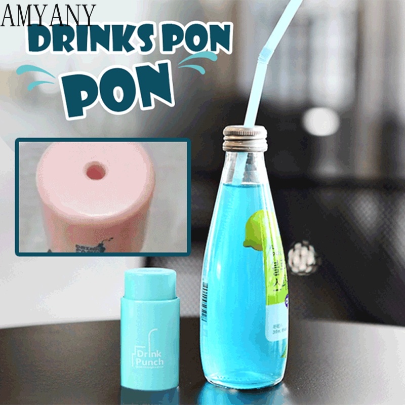 Drinks Puncher Bottle Opener Bottle Cap Punch Multi-use Beverage Bottle ...