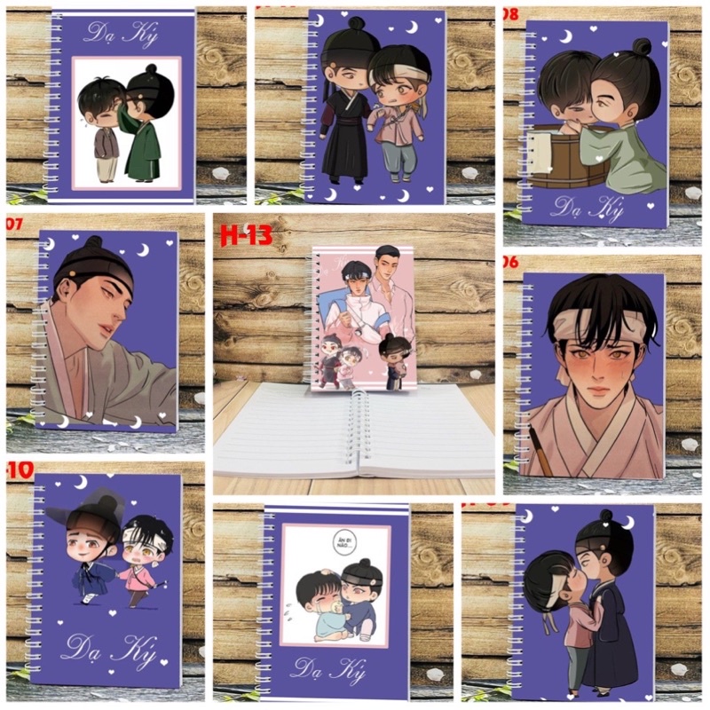 Da Ky notebook 200 A6 pages with many designs to choose from/Da Ky ...