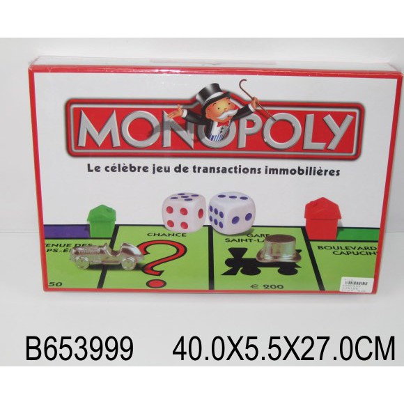 MONOPOLY GAMES OF BUSINESS MINDED (English Version ) | Shopee Malaysia