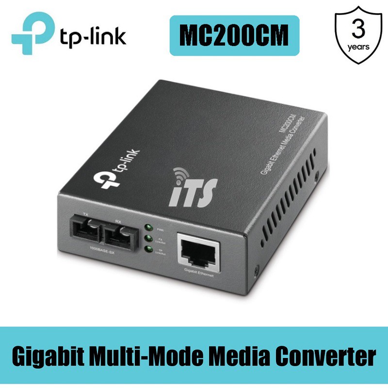 TP-Link Gigabit Multi-Mode Media Converter (MC200CM) | Shopee Malaysia