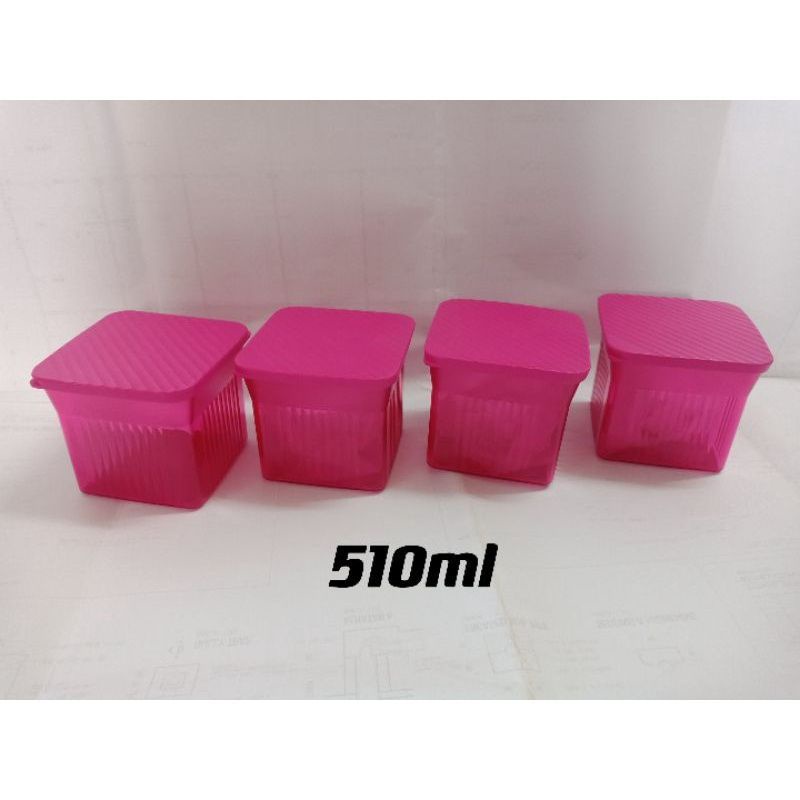 TUPPERWARE Elegant Small Square 510ml(1pc) | Shopee Malaysia