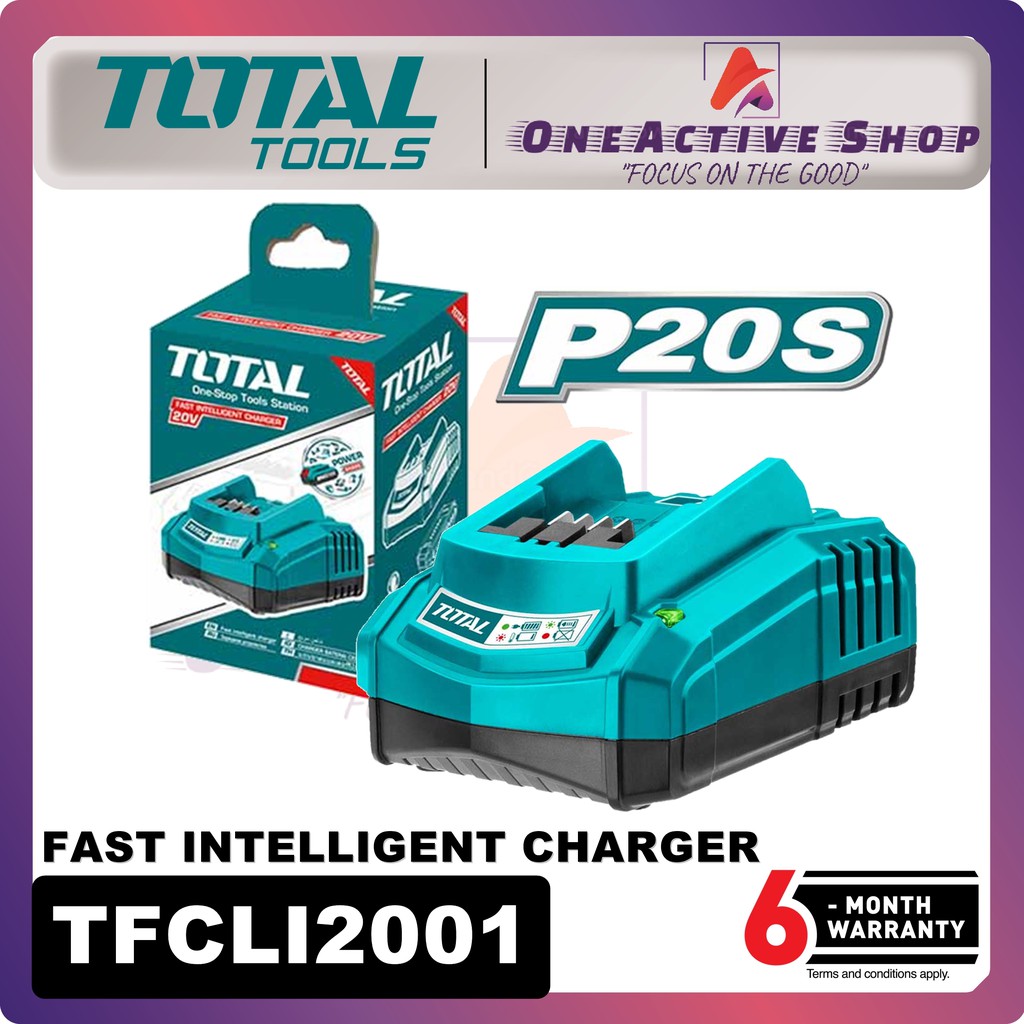 TOTAL Fast Intelligent Charger TFCLI2001 - 6 Month Warranty ( TOTAL ...