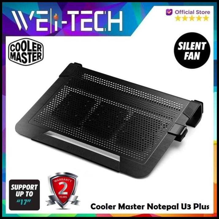 Cooler Master Notepal U3 Notebook Cooler Fan Laptop Cooling Pad ...
