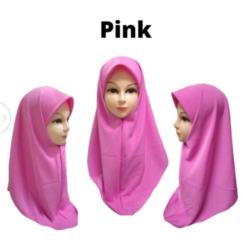 [Ready Stock] Koshibo Premium - Tudung Sekolah Dua Lapis Hitam, Putih ...