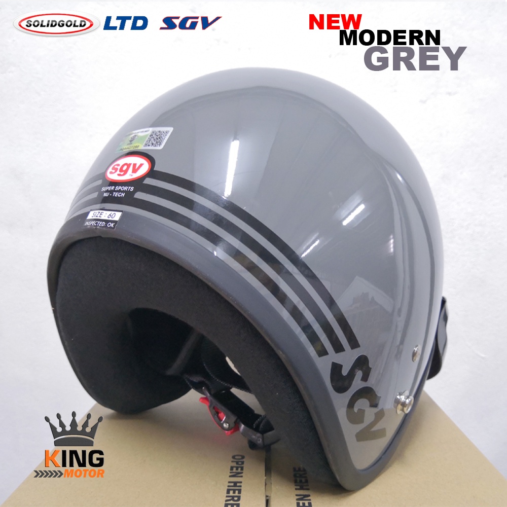 [NEW COLOR] SGV 99 HELMET - MODERN GREY, MODERN PINK, TITAN SILVER ...