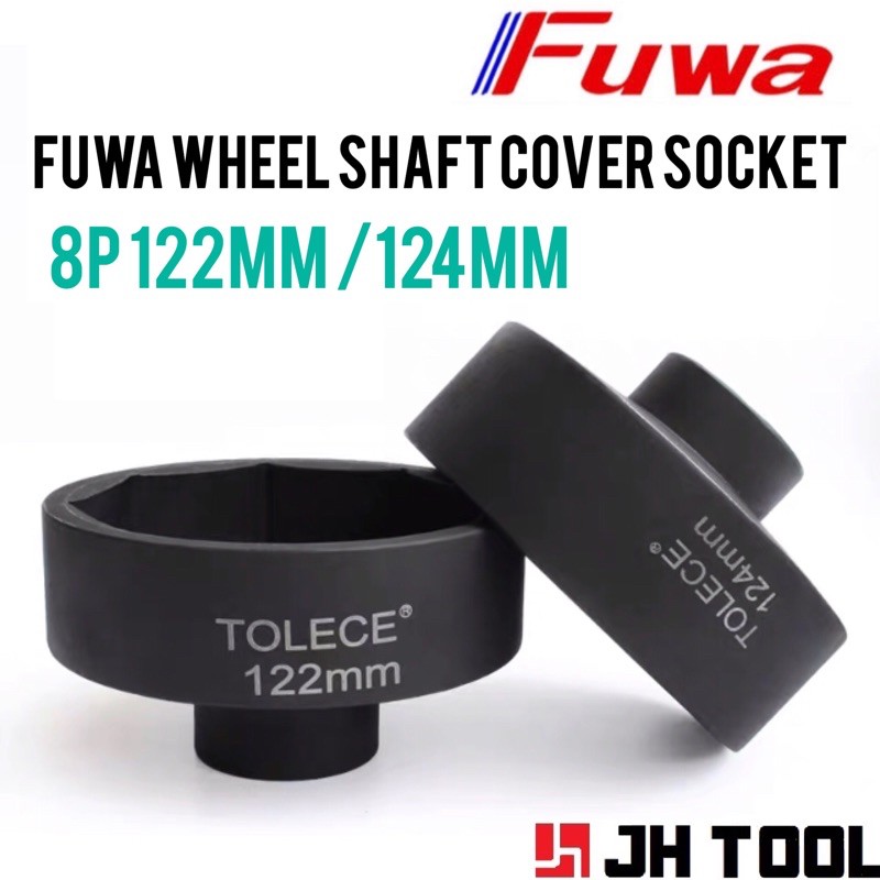 JHTOOL FUWA grease cap cover 1” impact socket 1” 8P 80/90/95/115/122 ...