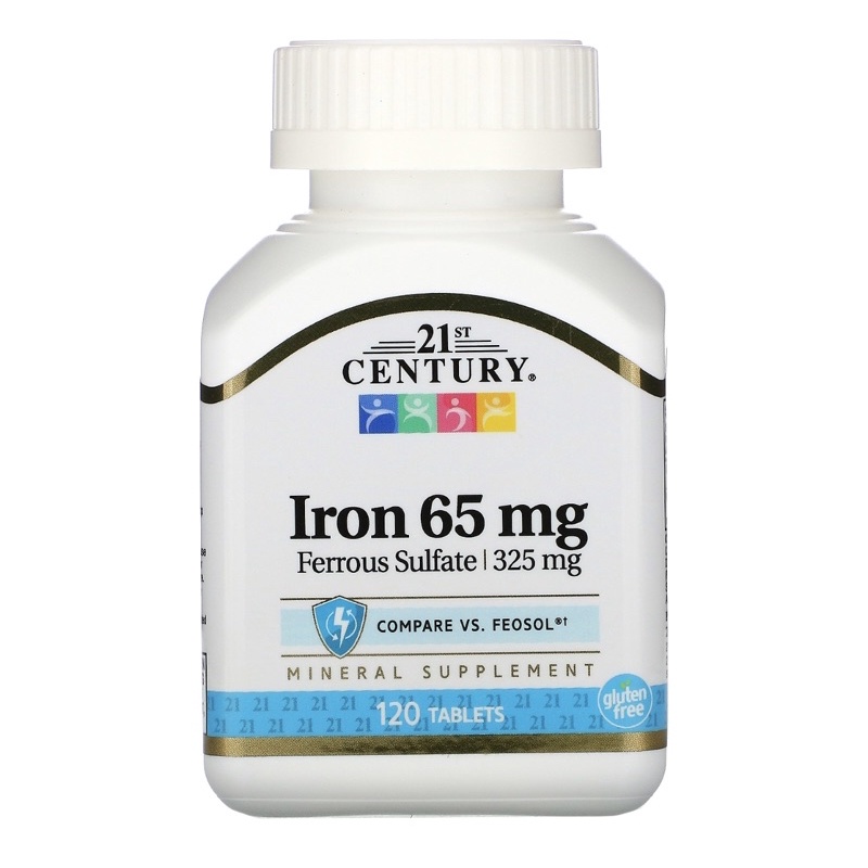 (Ready Stock) 21st Century, Iron, Calcium, Chromium Picolinate, Zinc ...
