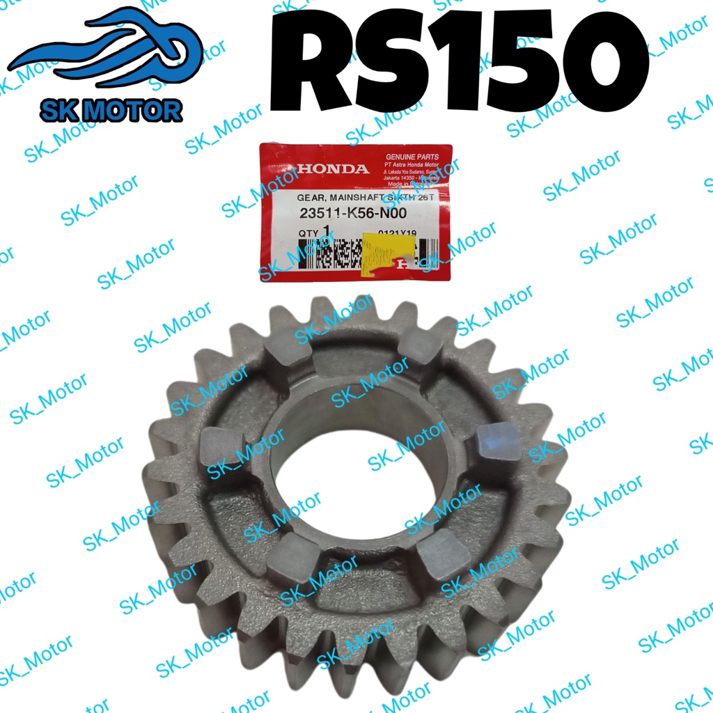 Honda RS150 RS 150 R RS-X Original Engine Gear Box Gearbox / Counter ...