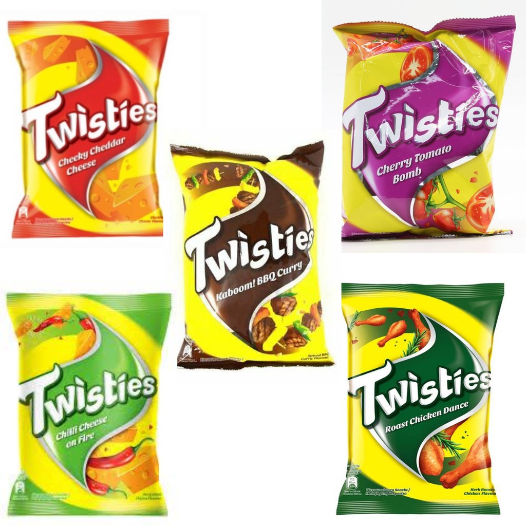 [Ready Stock] Twisties Snack 60g (BBQ/Chicken/Tomato/Cheese) | Shopee ...