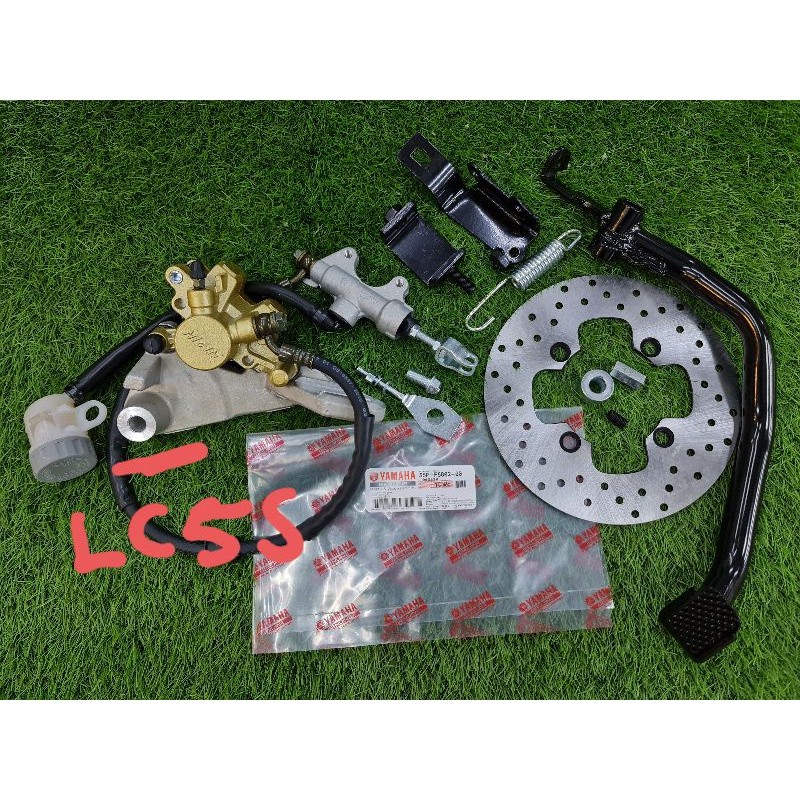 Yamaha LC135 V1 V2 V3 V4 V5 V6 V7 REAR DISC BRAKE SYSTEM COMPLETE SET LC135 MBS001 | Shopee Malaysia