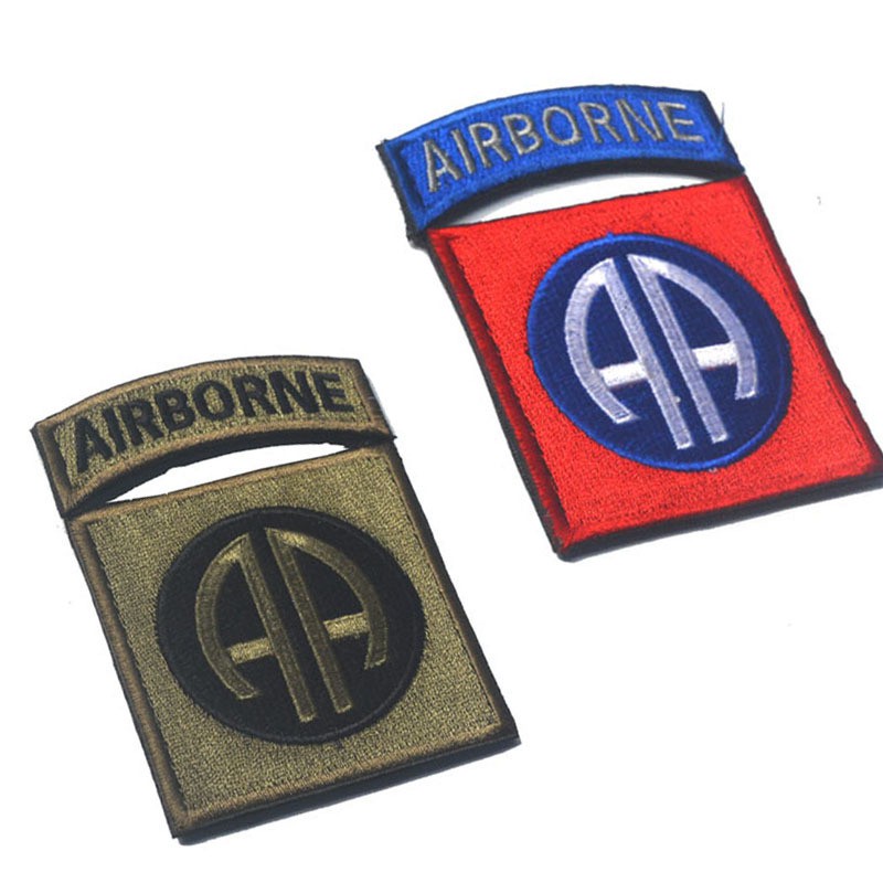AIRBORNE 101 air assault division AA Army Badge Tactical Morale Velcro ...