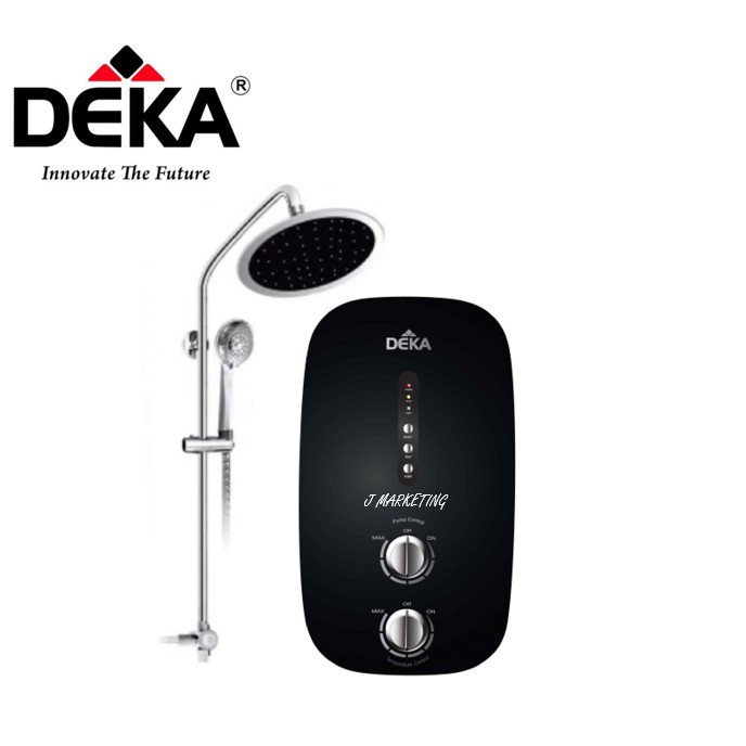 DEKA PRO 30 BLACK WATER HEATER With AC PUMP & RAIN SHOWER | Shopee Malaysia