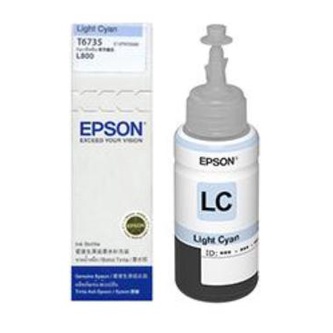 EPSON L800 INK BOTTLE - C13T673500 ( LIGHT CYAN ) | Shopee Malaysia
