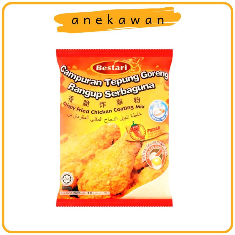 [READY STOCK]💥TEPUNG GORENG RANGUP SERBAGUNA (PEDAS) BESTARI 1KG ...