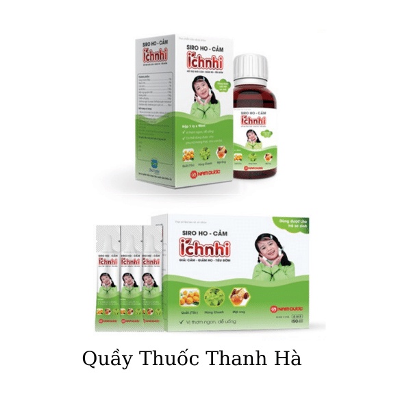 Ich nhi cold and cough syrup helps reduce runny nose, relieve cough ...