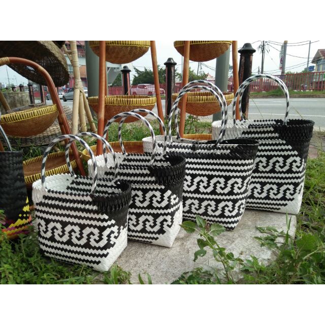 Bakul Sarawak Sulam Tepi / Beg Sarawak Handmade Original Sarawak ...