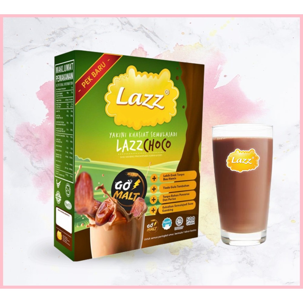 🔥ORIGINAL🔥 LAZZ CHOCO (SUSU KAMBING PRACAMPURAN KURMA & KOKO) | Shopee Malaysia