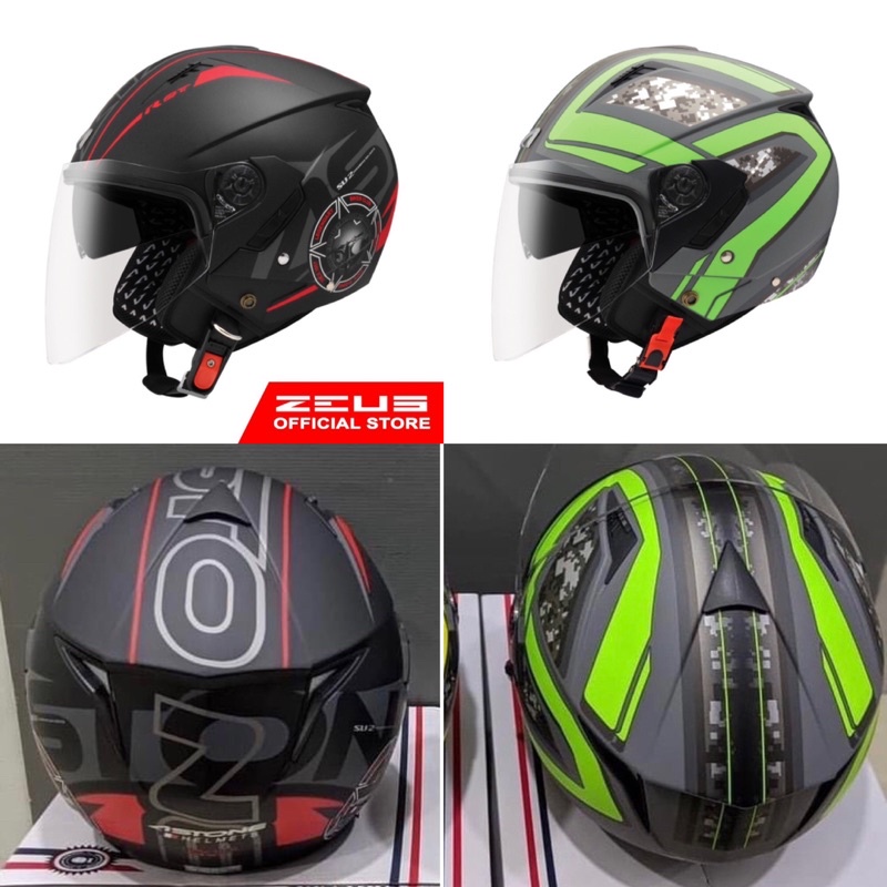 Helmet Astone Open Face Design GJ-205 (Dual visor) | Shopee Malaysia