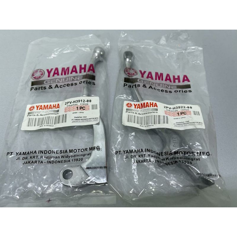 Lever Brake diamond polish Set Yamaha Lc135 V1 - V7 Y15ZR V1 V2 ...