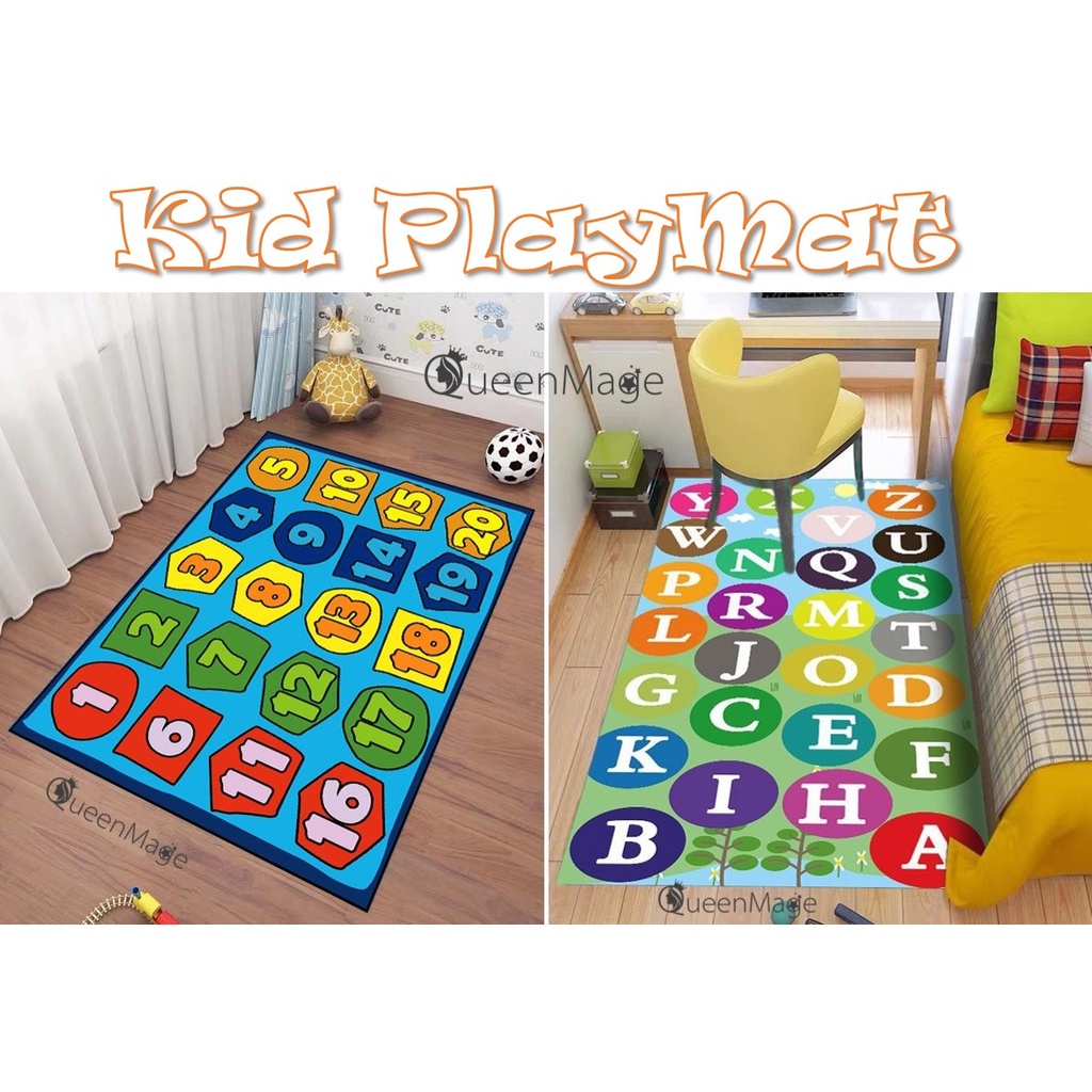 QueenMage 1140x200cm Carpet Baby Carpet Kids Carpet Playmate Baby Room ...