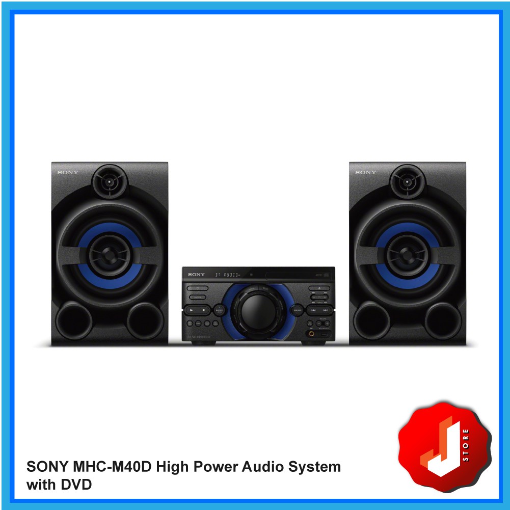 Sony MHC-M40D M40D High Power Audio System with DVD | Shopee Malaysia