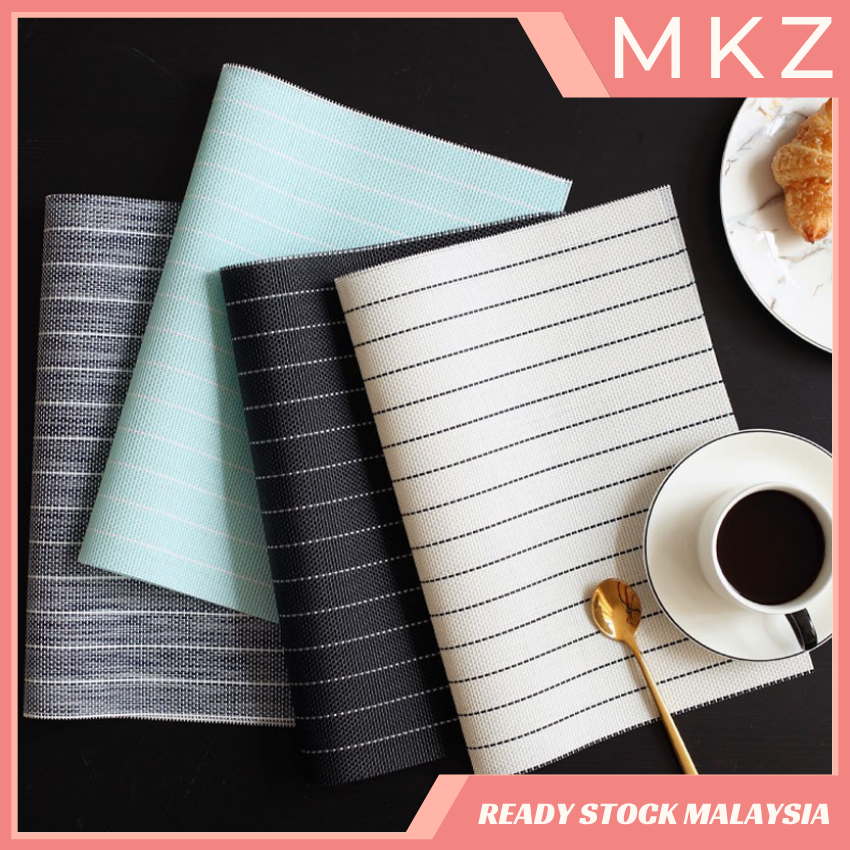 READY STOCK Placemat Dining Table Lapik Alas Pelapik Meja Makan Kitchen ...