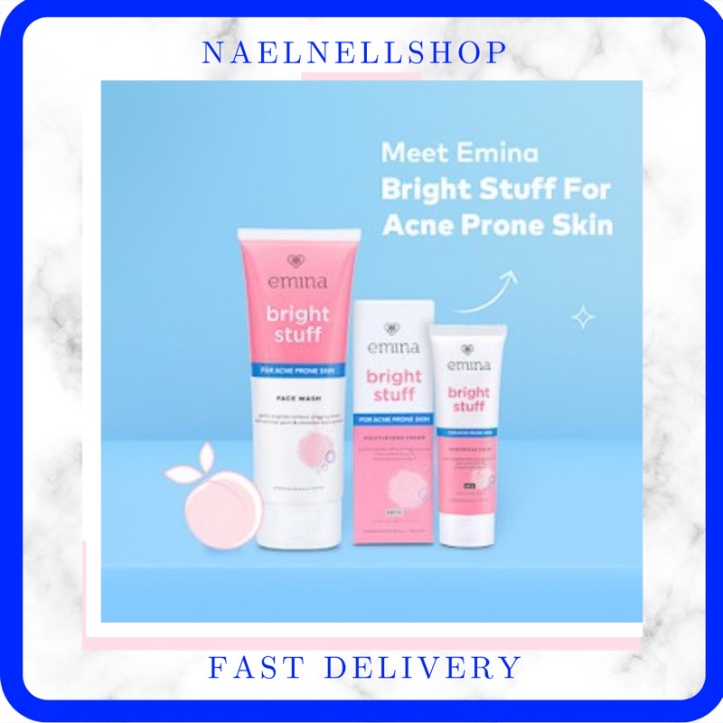 EMINA ACNE PRONE SKIN Face Wash 100ml | Moisturizing Cream 20ml ...