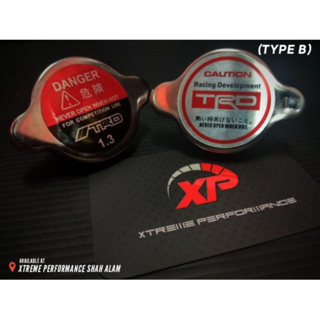 ORIGINAL READY STOCK RADIATOR CAP TRD 1.1 TYPE B LONG | Shopee Malaysia