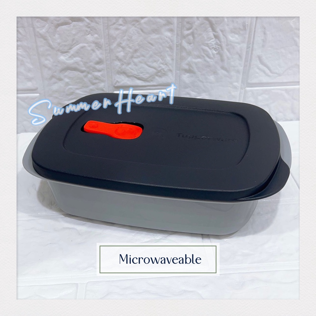 Tupperware CrystalWave Rectanglular Lunch Box (1) 1L | Shopee Malaysia