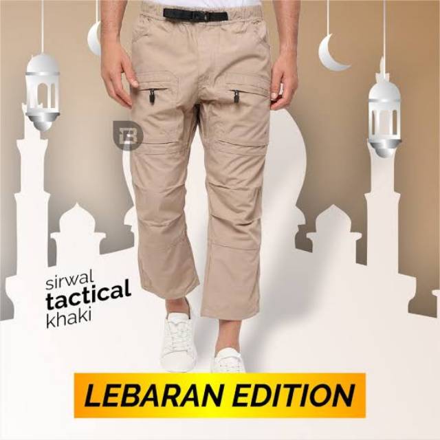 Sirwal Muslim Cingkrang Tactical Pants New Eid Edition | Shopee Malaysia
