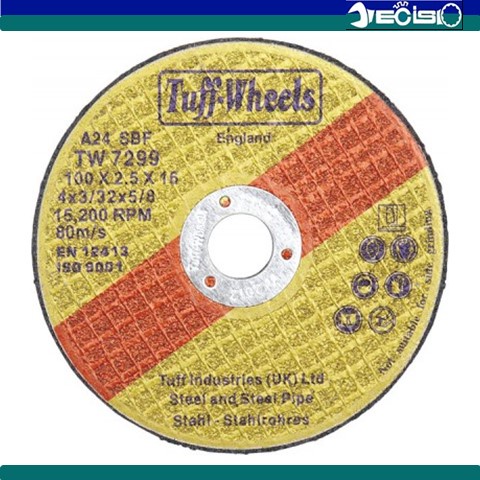 Tuff-Wheels Grinding Disc / Cutting Disc 4" 6" 7" (For All Metal ...