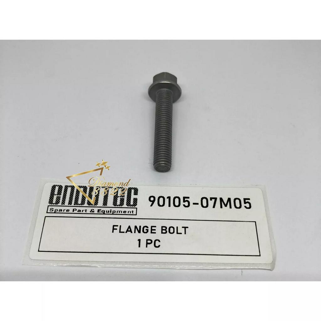 MESIN FLANGE BOLT 90105-07M05 SPAREPART TEMPEL OUTBOARD MACHINE ...