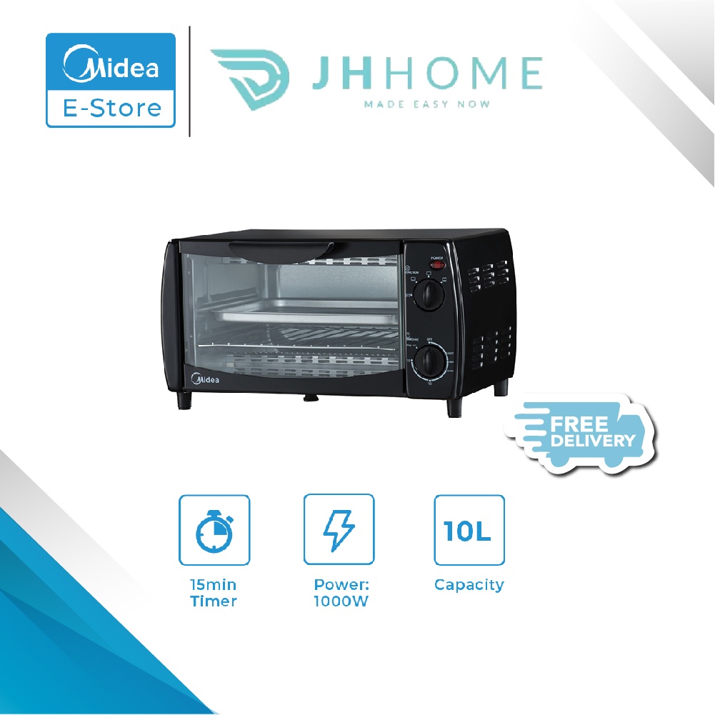 Midea 10L Electric Oven Toaster MEO-10BDW-BK | Shopee Malaysia